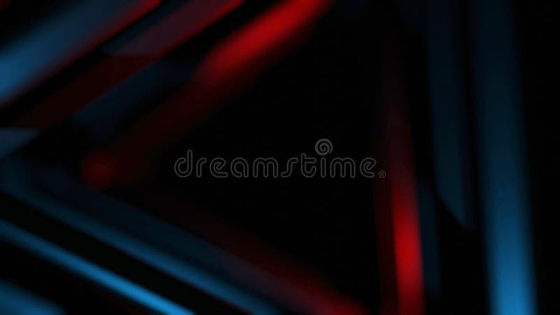 Dark Blue and Red Triangle Geometric Abstract Design with Depth and ...