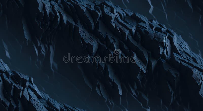 Dark Blue Rock Basalt Texture. Rough Mountain Surface. Close-up. Stone ...