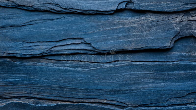 Dark Blue Rock Texture Background with Layered Patterns and Natural ...