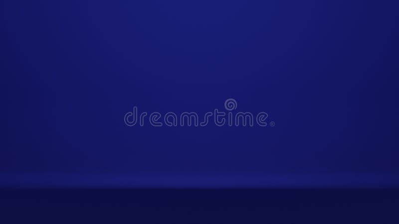 Dark Blue Room with Gradient Blue Abstract Background for Display ...