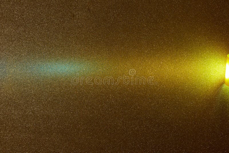 On a Dark Blue Rough Gradient Background in Fine Grain, a Yellow and ...