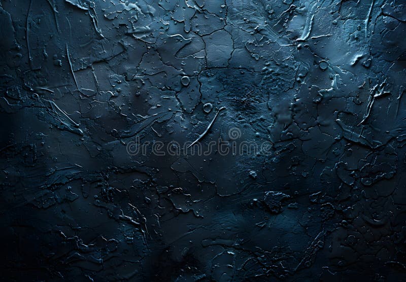 Dark Blue Rough Texture Wall Background Stock Illustration ...