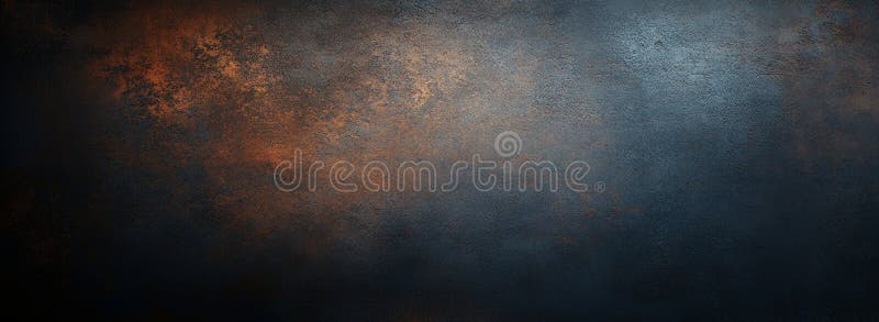 Dark Blue Rust Metal Texture Background Grunge Industrial Abstract ...