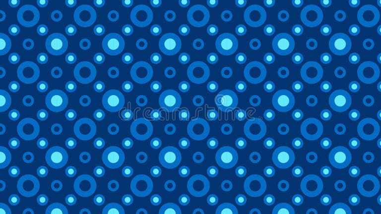 Dark Blue Seamless Geometric Circle Pattern Vector Art Stock Vector - Illustration of round ...