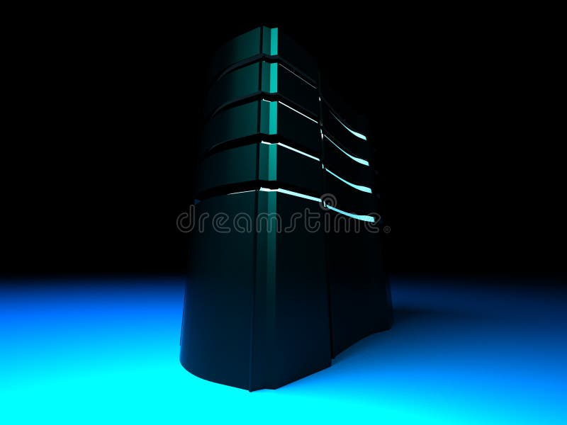 Blue Background with Swirls Stock Illustration - Illustration of space ...