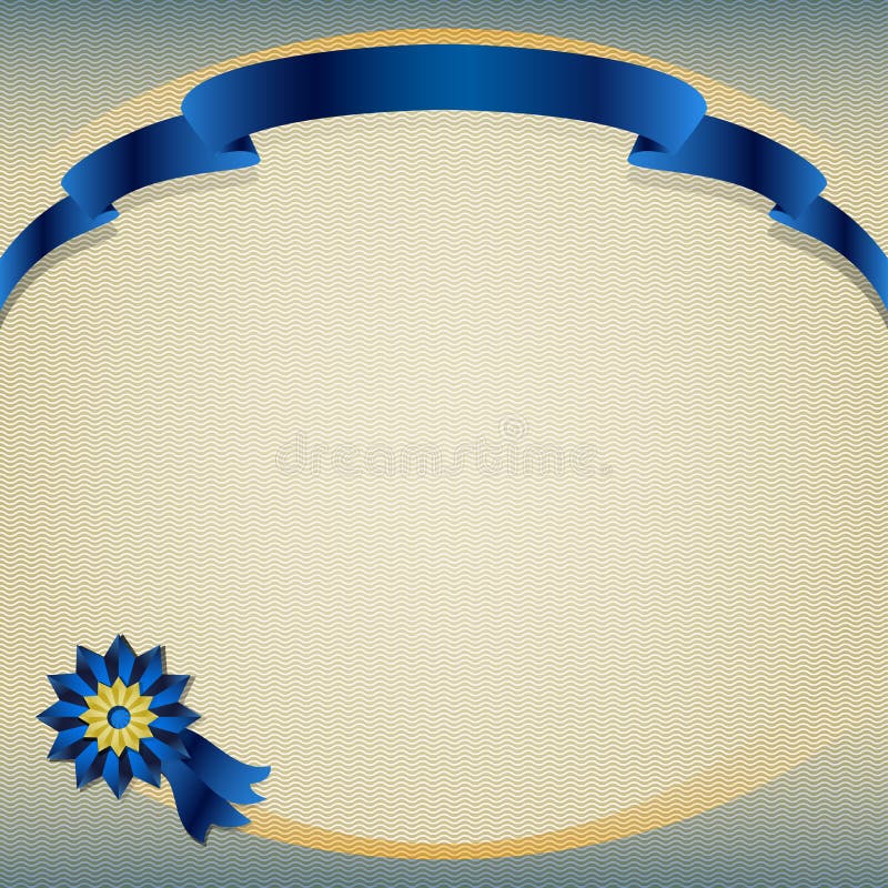 Dark Blue Silk Premium Ribbon Stock Vector - Illustration of vector ...