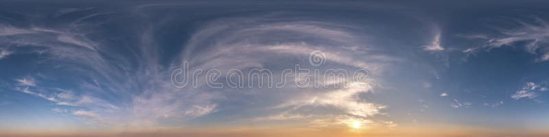 Sunset Sky Texture 360