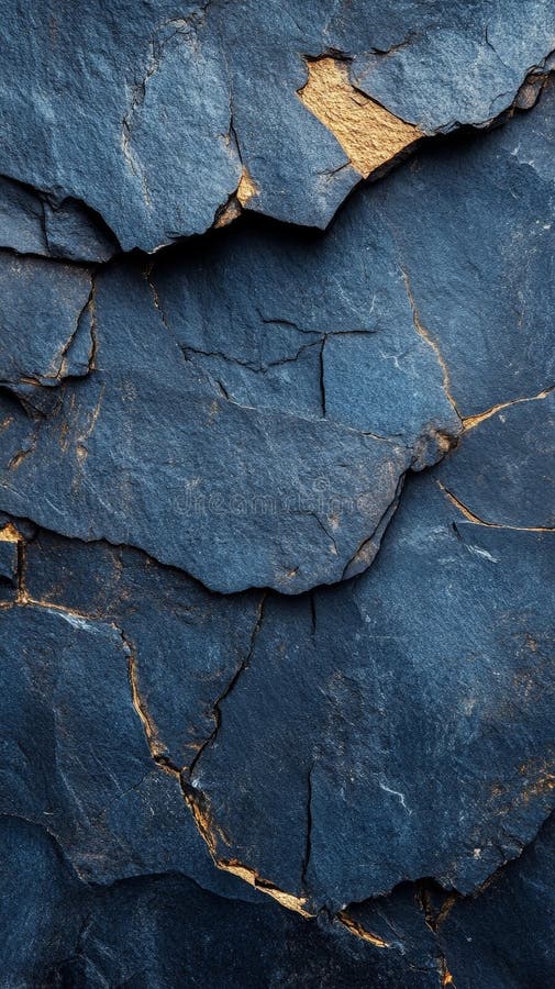 Dark Blue Slate Stone Texture for Background or Design Stock ...
