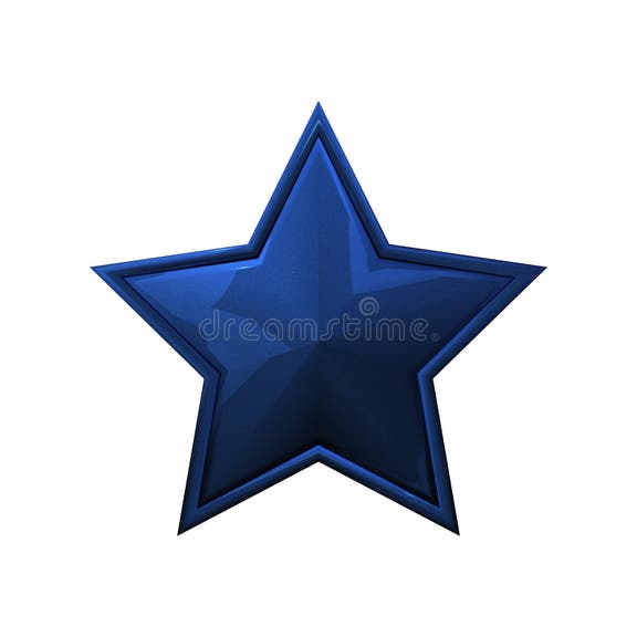 Dark-Blue Star stock illustration. Illustration of army - 4995491