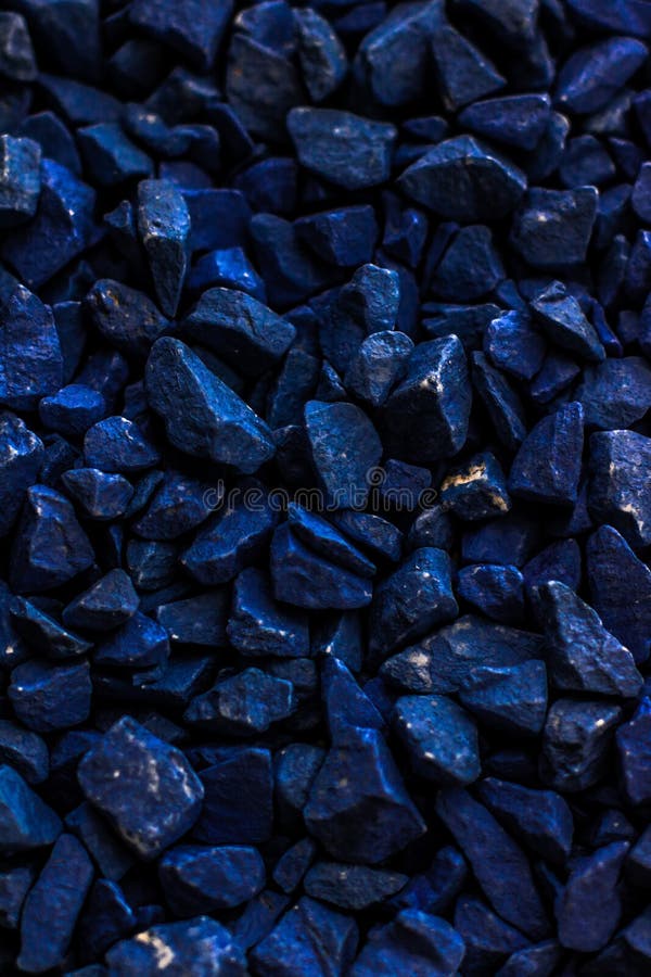 Dark Blue Stone Pebbles As Abstract Background Texture, Landscape ...