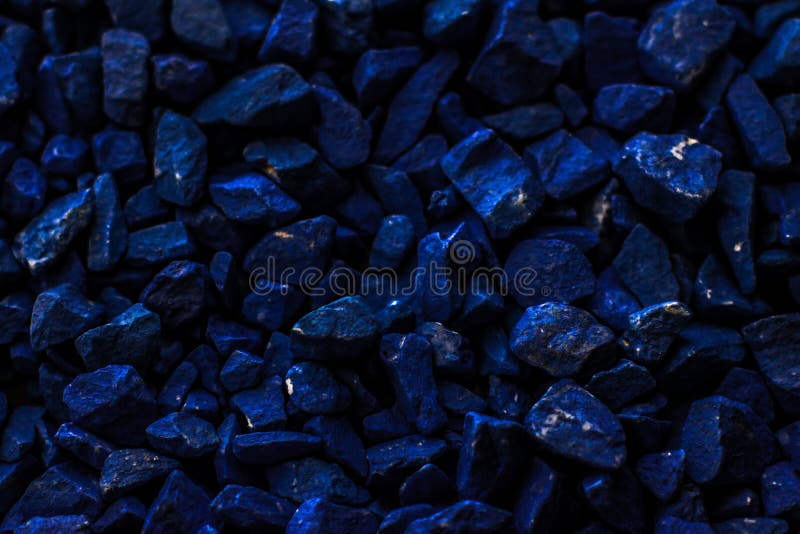 Dark Blue Stone Pebbles As Abstract Background Texture, Landscape ...