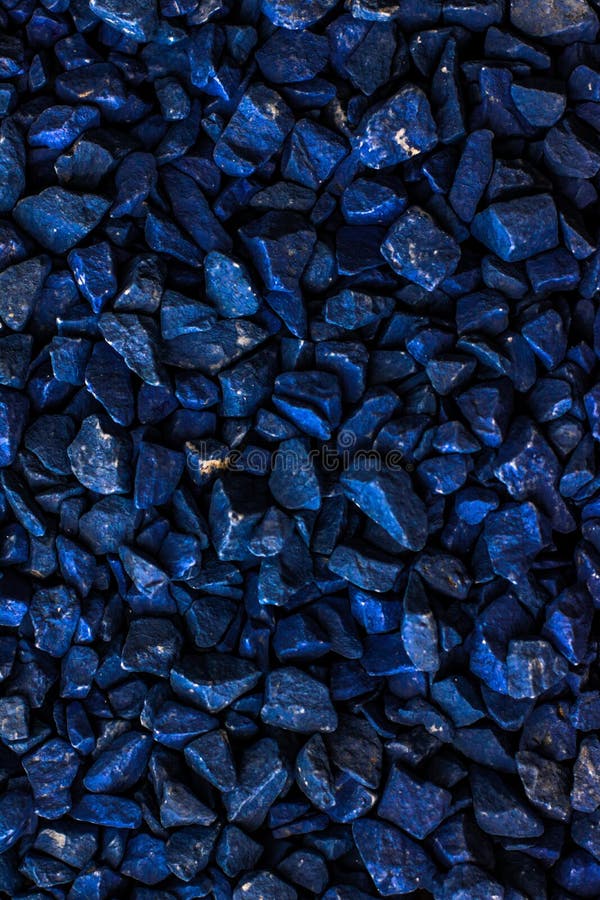 Dark Blue Stone Pebbles As Abstract Background Texture, Landscape ...