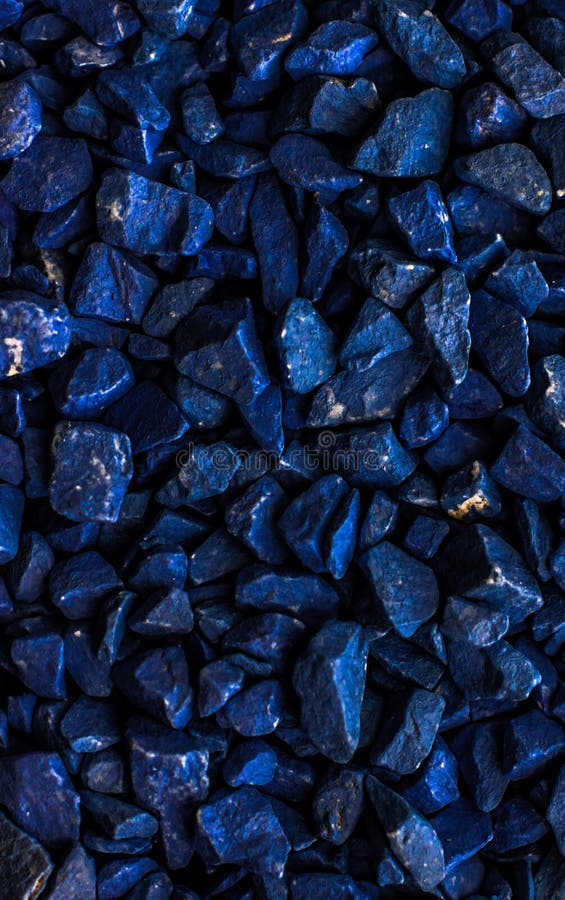 Dark Blue Stone Pebbles As Abstract Background Texture, Landscape ...