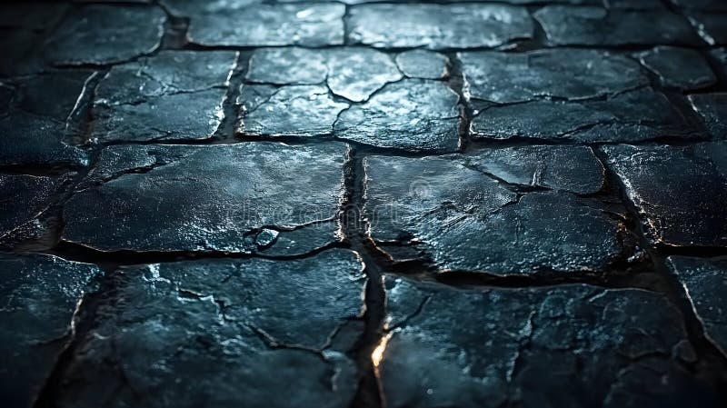 Dark Blue Stone Texture Background Illustration Stock Illustration ...