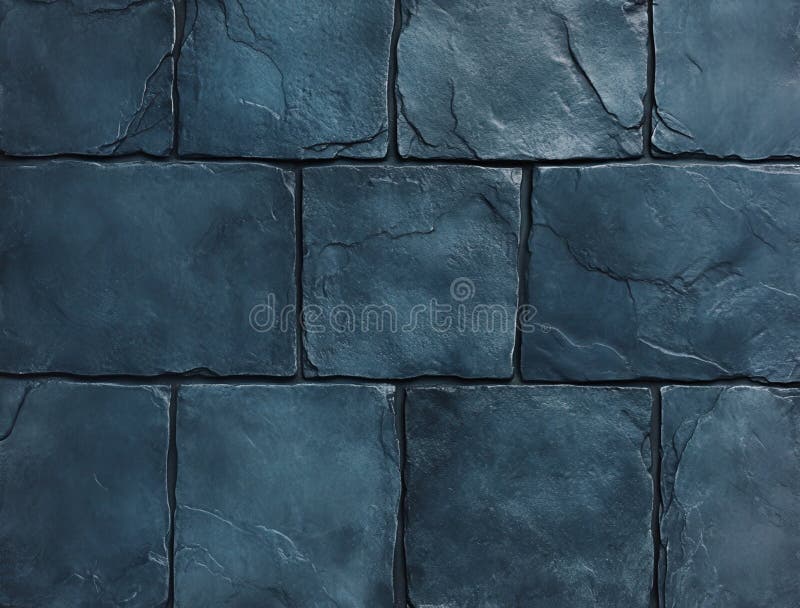 Dark Blue Stone Wall Texture Stock Image - Image of building, backdrop ...