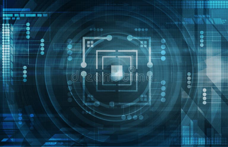 Dark Blue Tech Background Stock Illustrations – 142,072 Dark Blue Tech ...