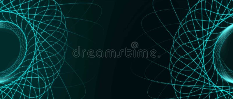 Dark blue tech background stock illustration. Illustration of ...