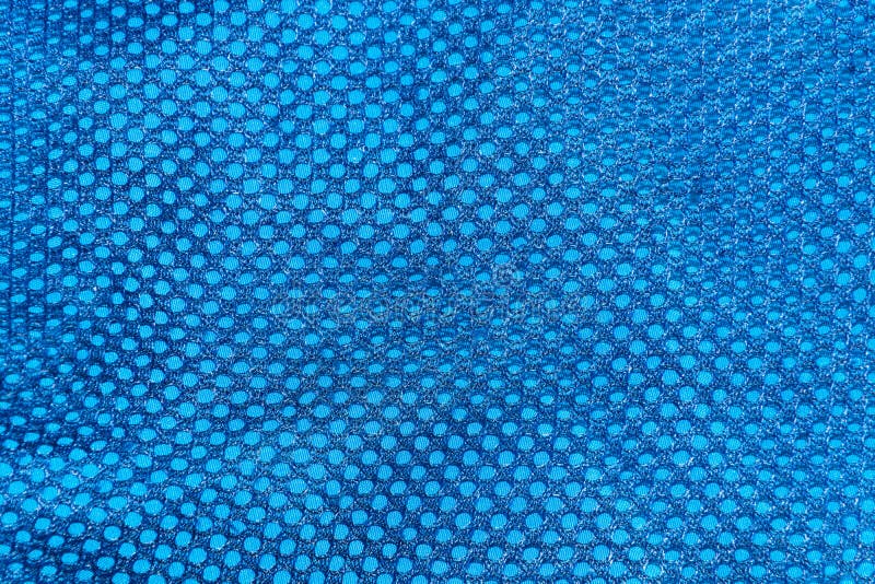 Dark Blue Texture of the Mesh Sport Fabric Closeup Stock Photo - Image ...