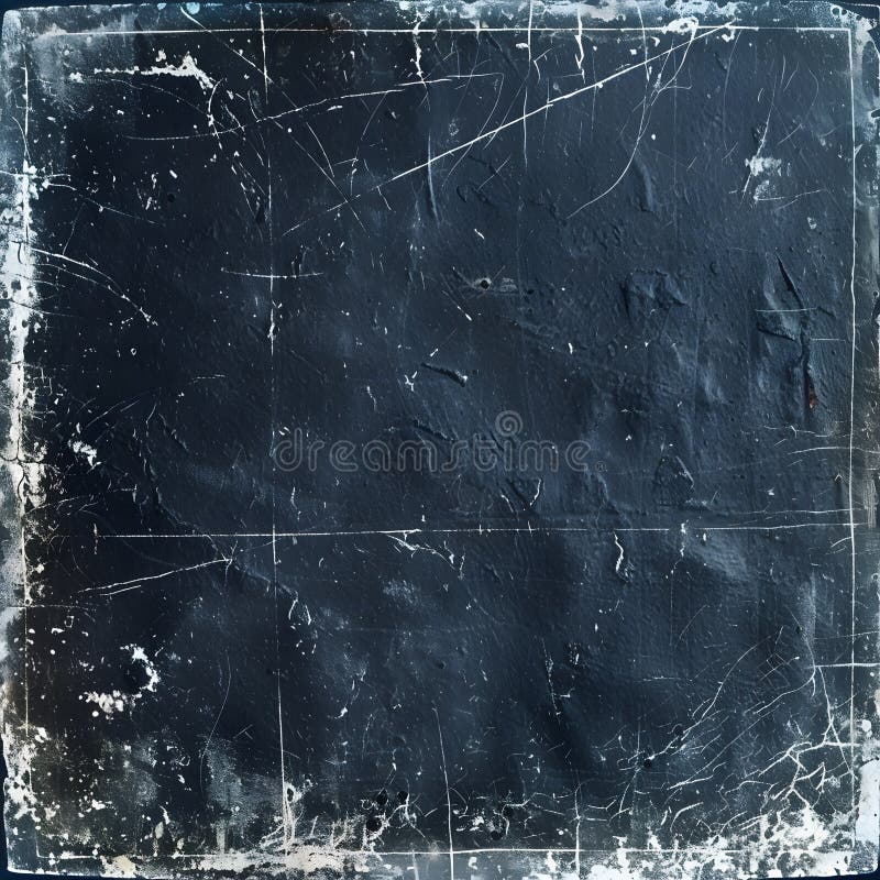 Vintage Scratched Blue Texture Background Stock Illustration ...