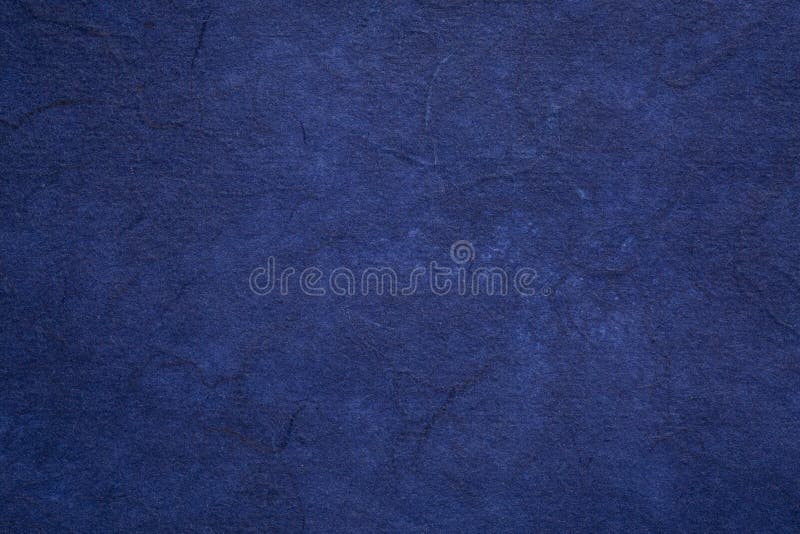Dark Blue Textured Mulberry Paper Stock Image - Image of textured ...