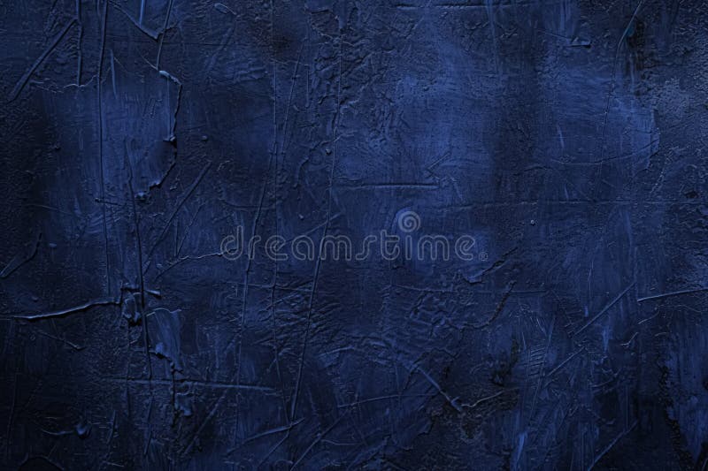 Dark Blue Textured Surface with Visible Scratches and Marks. Stock ...
