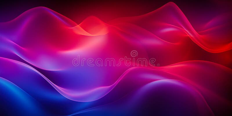 Dark Blue To Red Ombre Design Template Stock Illustration ...