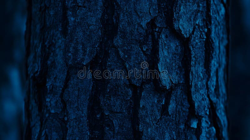 Dark Blue Tree Bark Texture Close Up Abstract Royalty Free Image Stock ...