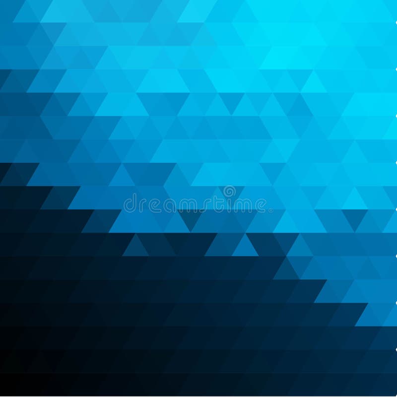 Dark Blue Triangle Background. Modern Abstract Illustration. Eps 10 ...