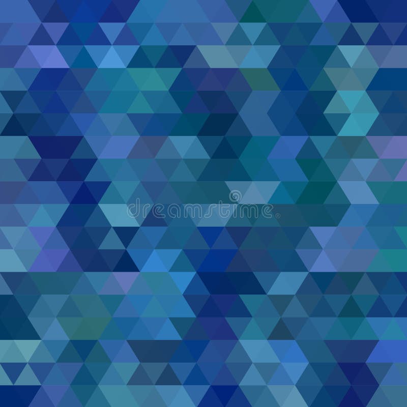 Dark Blue Triangle Background. Modern Abstract Illustration. Eps 10 ...