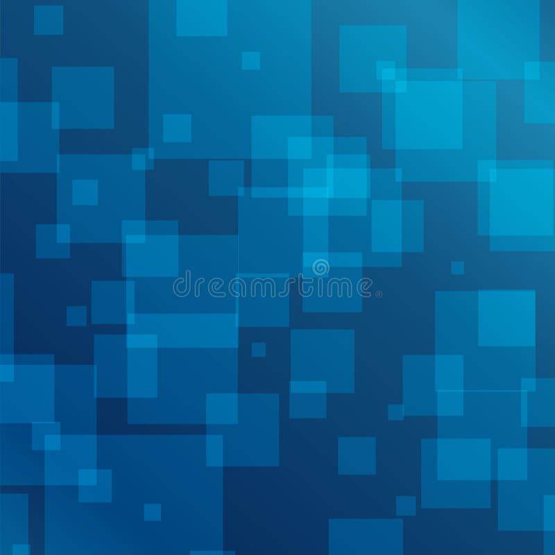 Dark BLUE Vector Background with Rectangles and Modern Abstract Illustration with Colorful ...
