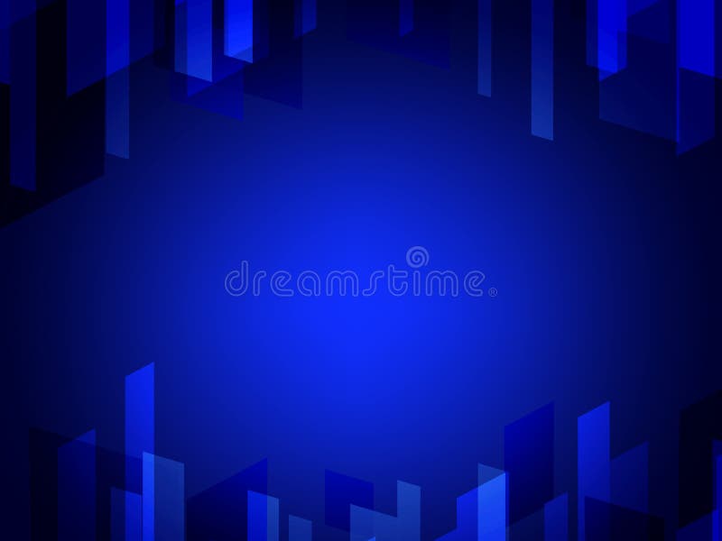 Dark BLUE Vector Polygonal Illustration, Which Consist of Rectangles ...