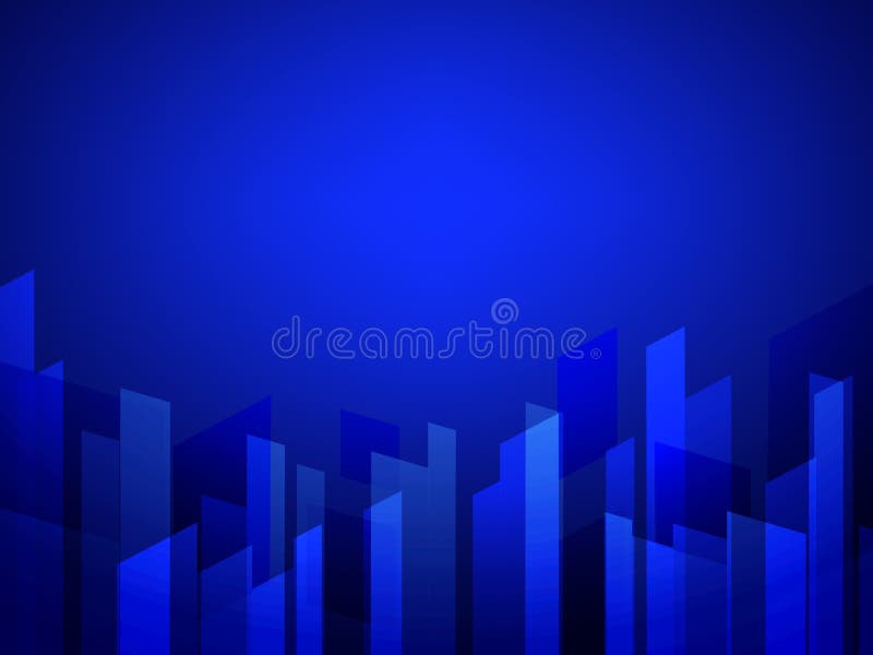 Dark BLUE Vector Polygonal Illustration, Which Consist of Rectangles ...