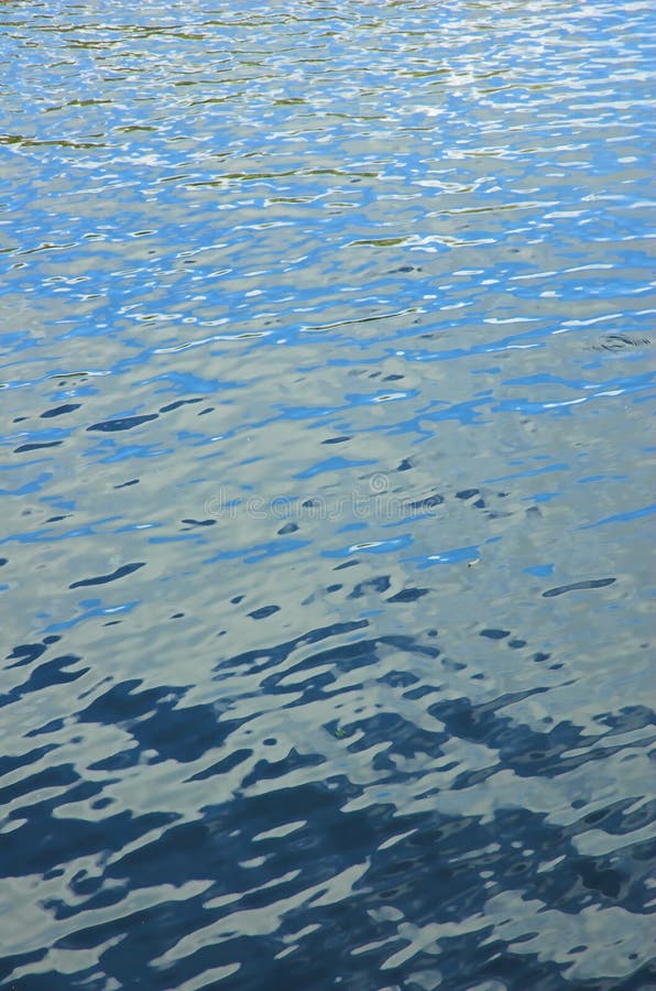 The Dark Blue Water Ripples Stock Image - Image of lifestyles, nature ...