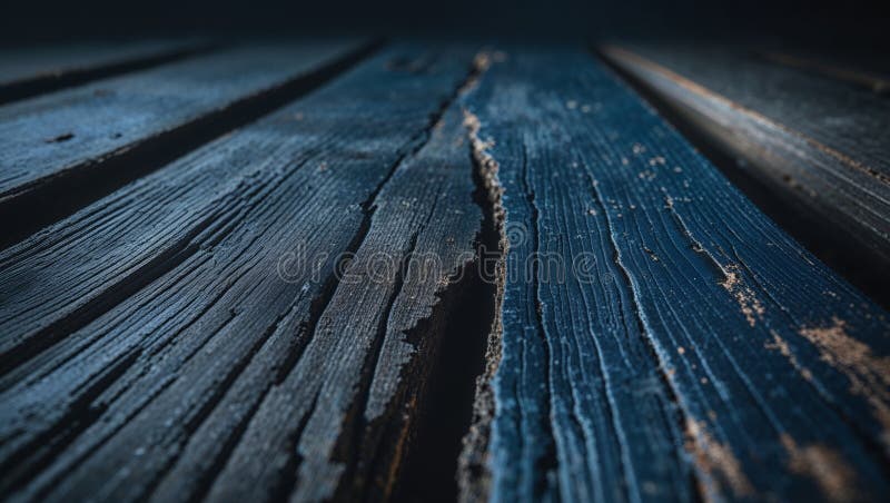 Dark Blue Weathered Wood Planks Rustic Texture Backgrounds Stock Photo ...