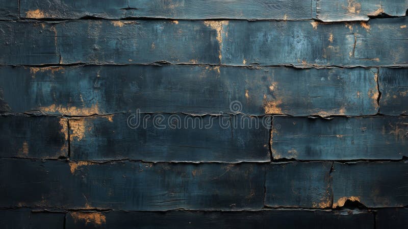 Dark Blue Weathered Wood Texture Background Stock Illustration ...
