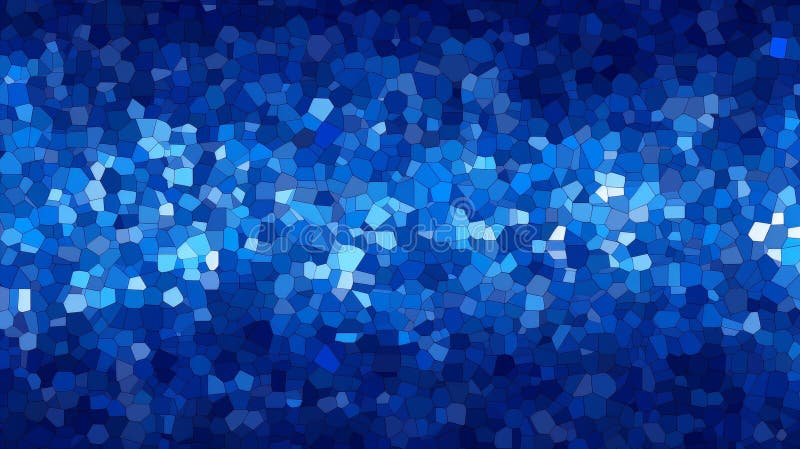 Dark Blue and White Abstract Geometric Pattern with Chaotic Shapes for ...