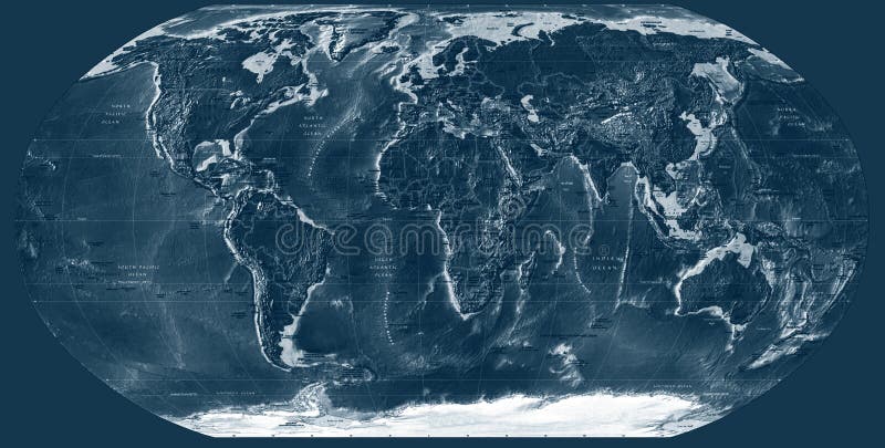 Dark Blue World Map Stock Illustrations – 13,990 Dark Blue World Map ...