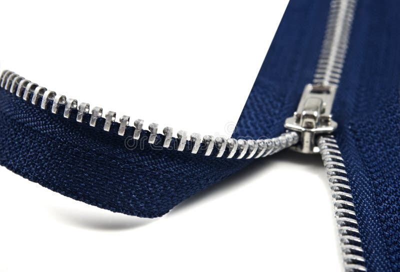 Zippers stock photo. Image of connection, insert, manufacture - 23656842