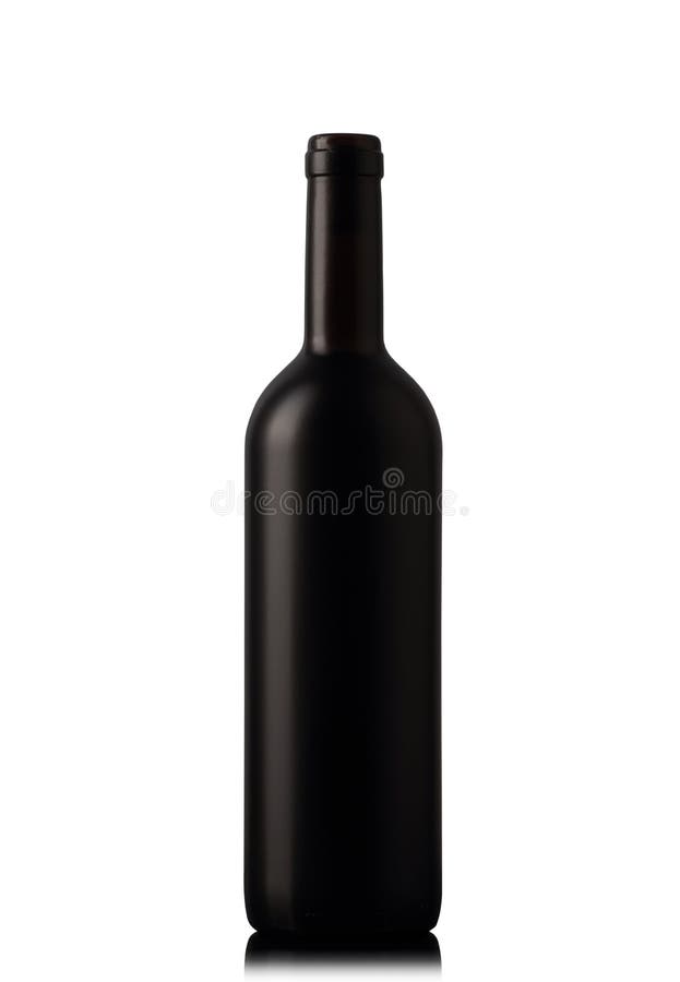 Dark bottle with red wine stock photo. Image of cork - 171041782