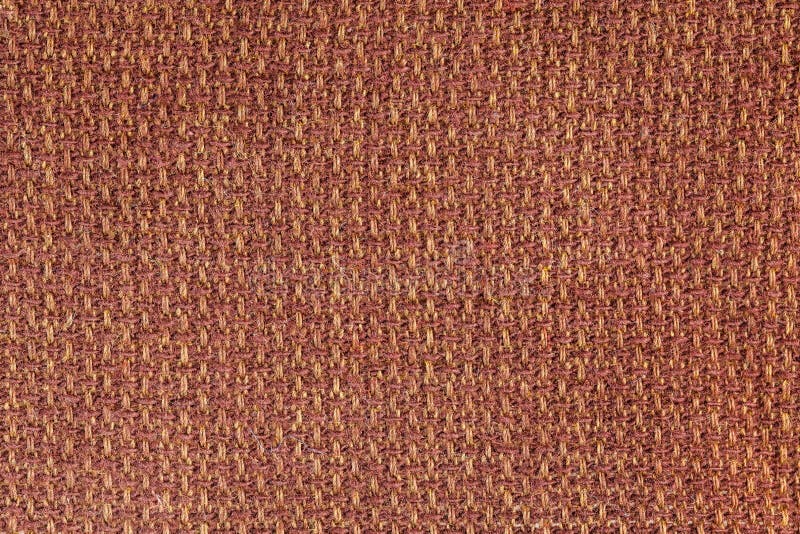 Dark Brawn Fabric Background Texture. Detail of Textile Material Close ...