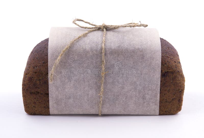 Dark bread packaging stock photo. Image of aesthetic - 71603460