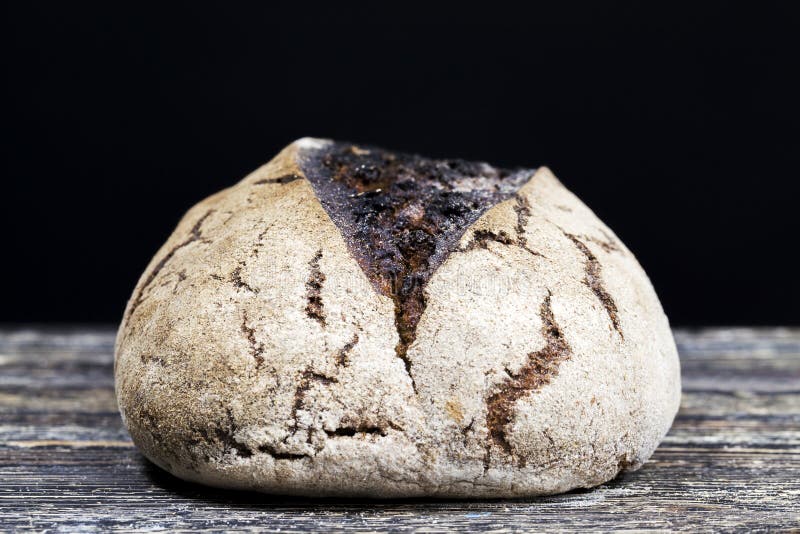 Dark bread stock image. Image of fresh, sour, size, original - 223529565