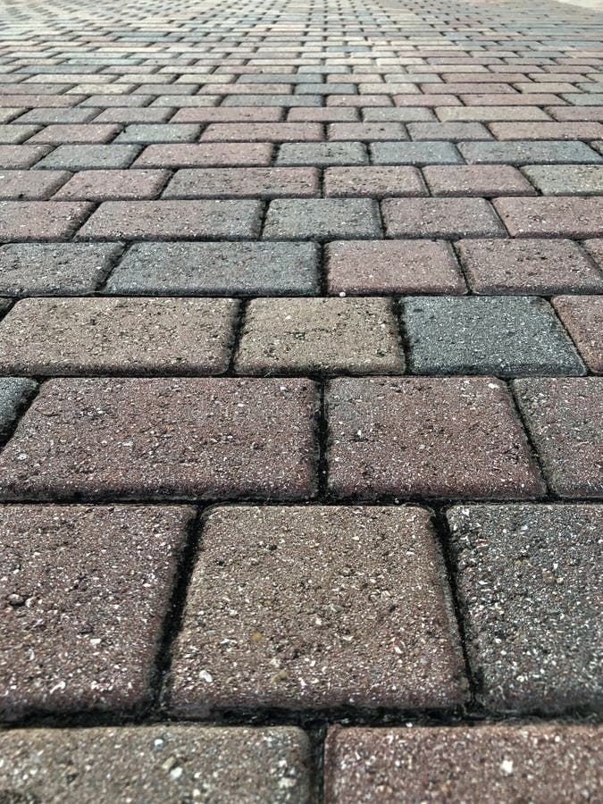 Bricks road stock photo. Image of patterns, background - 163234270