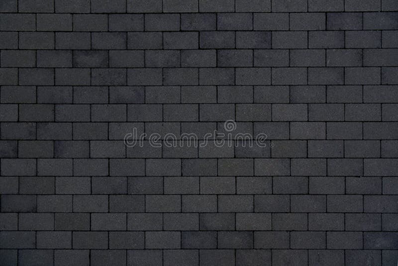 Dark Brick or Tile Background Surface Texture Stock Photo - Image of ...