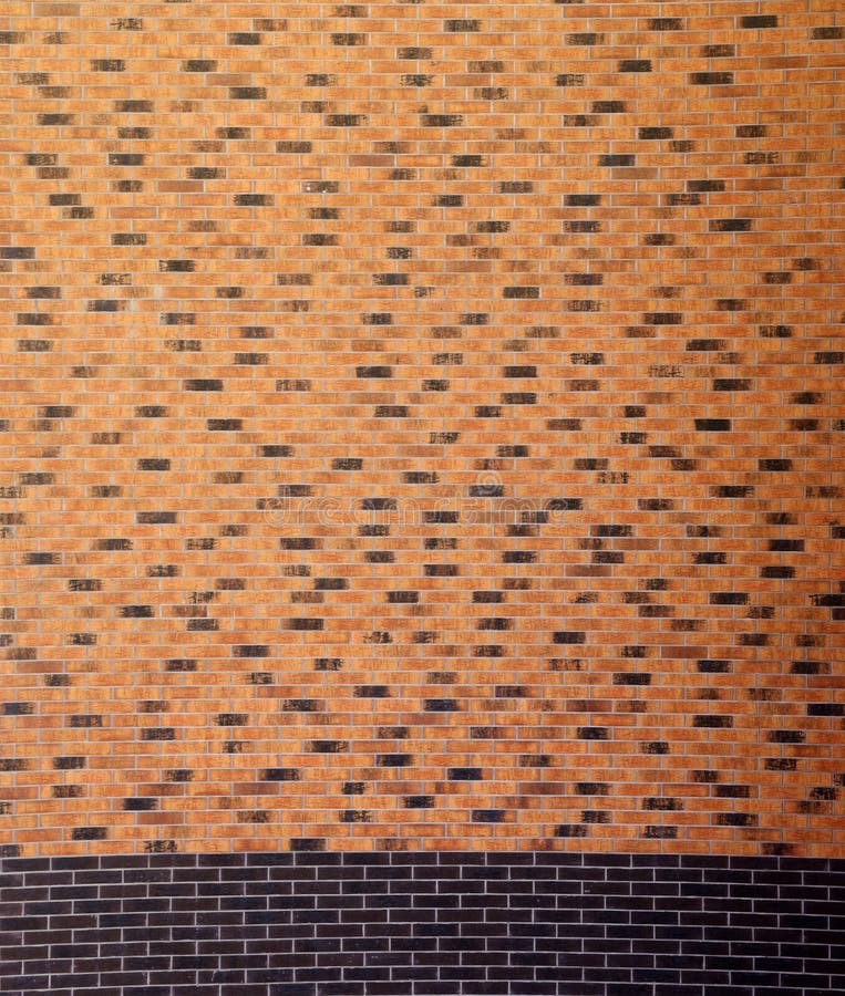 Dark Brick Wall Pattern with Chaotic Masonry Order. Background Texture ...