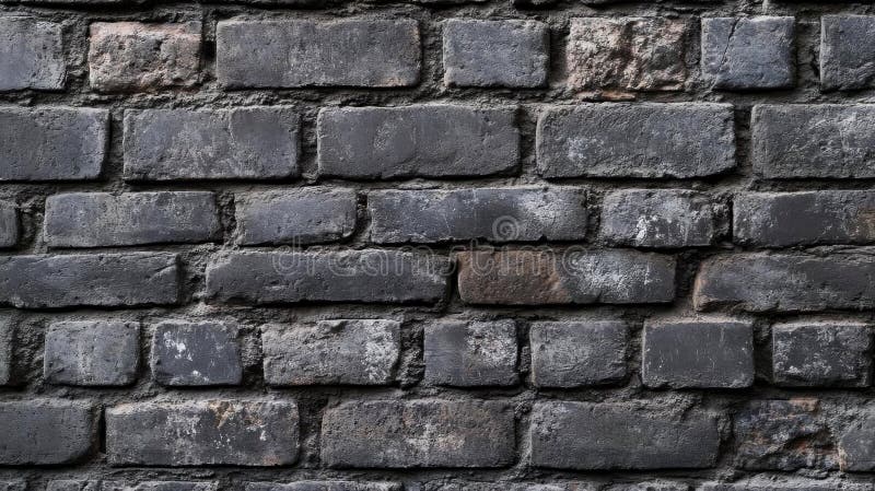 Dark Brick Wall Texture, a Seamless Pattern for Design Stock ...