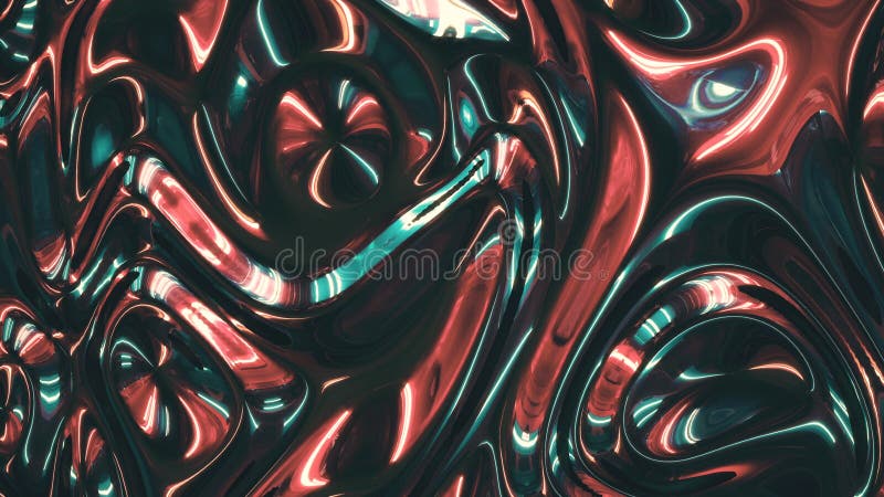 Dark Bronze Metallic Texture with Flowing Ripples and Deep Shadow ...