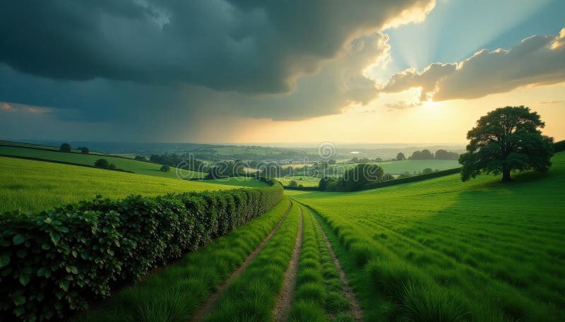 Ancient Hedgerows Stock Illustrations – 8 Ancient Hedgerows Stock ...