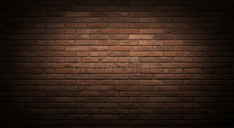 Dark Brown Brick Wall Texture Background Stock Illustration - Illustration of exterior, pattern ...