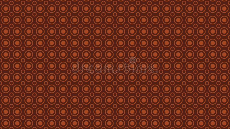 Brown Circle Pattern Background Vector Illustration Stock Vector ...
